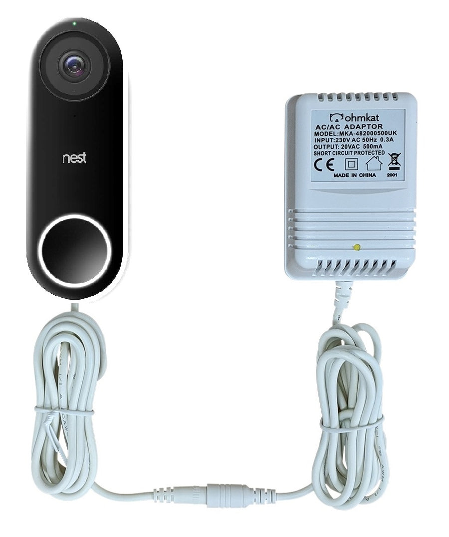 Video Doorbell Power Supply OhmKat Arlo - Wireless Installation Kit ...